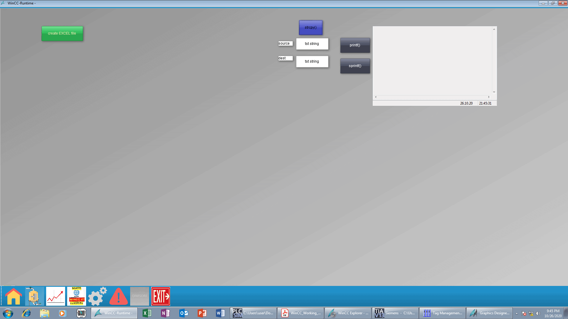 WinCC V7: System Basic Training (Level 1)